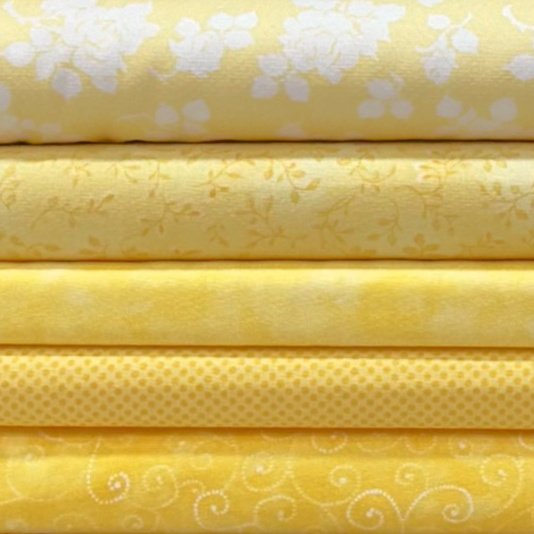Yellow Gold Quilt Fabric