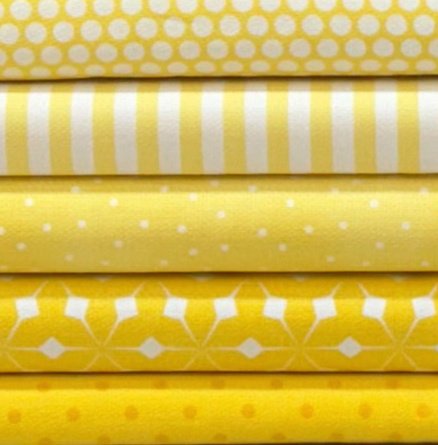 Yellow Gold Quilt Fabric