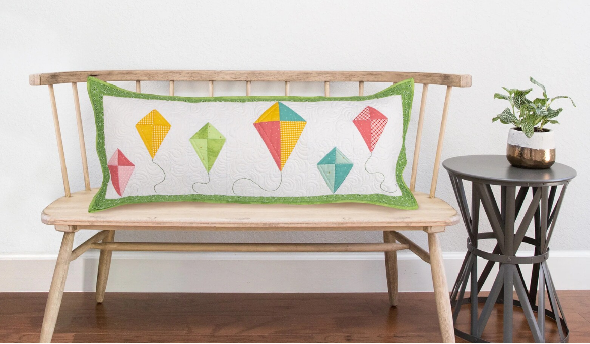 Fly A Kite Bench Pillow / Table Runner Kit
