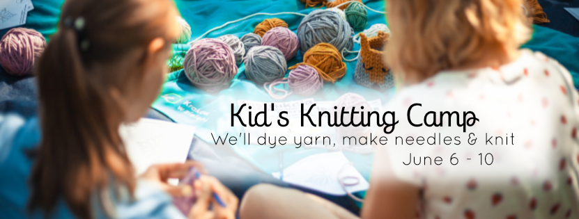 Kid's Knitting Camp