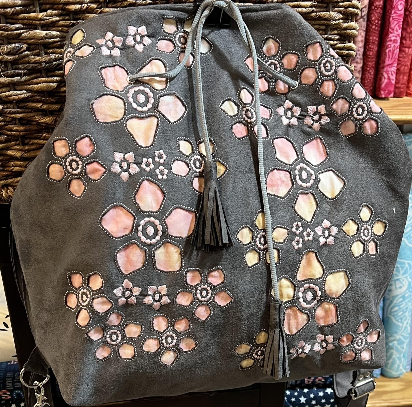 Class Leather Cutwork Bag - Fayetteville