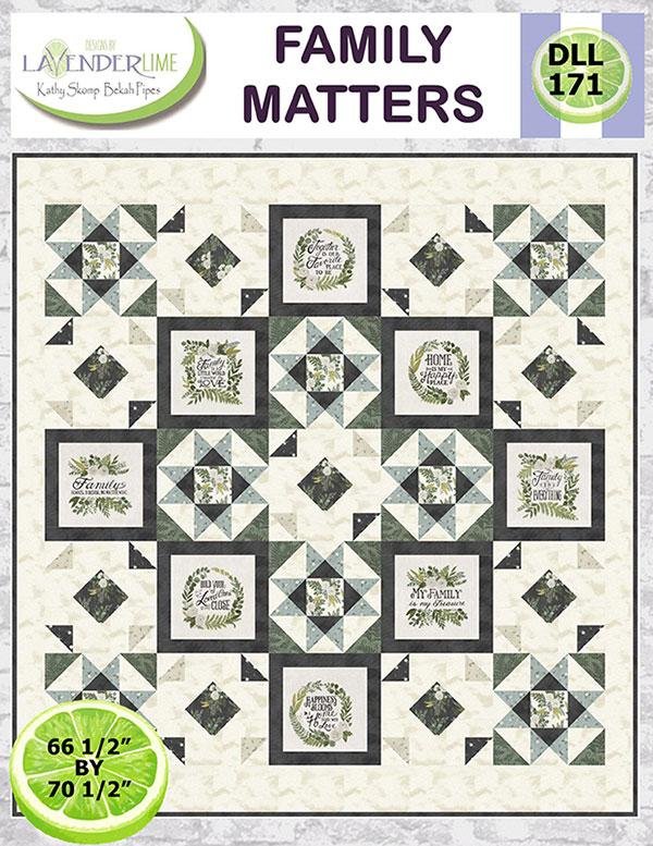 Happiness Blooms Family Matters Quilt Kit