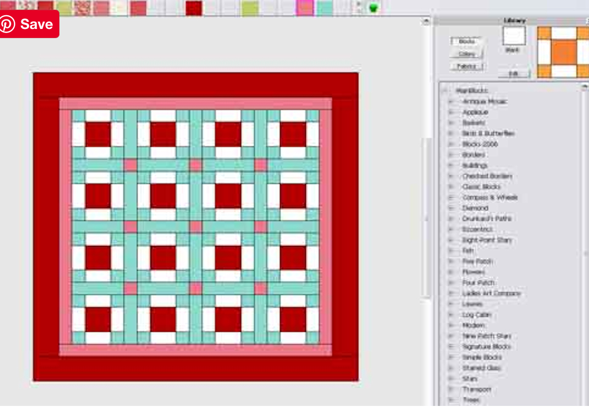 Bernina 9 Software - Quilter Program 101