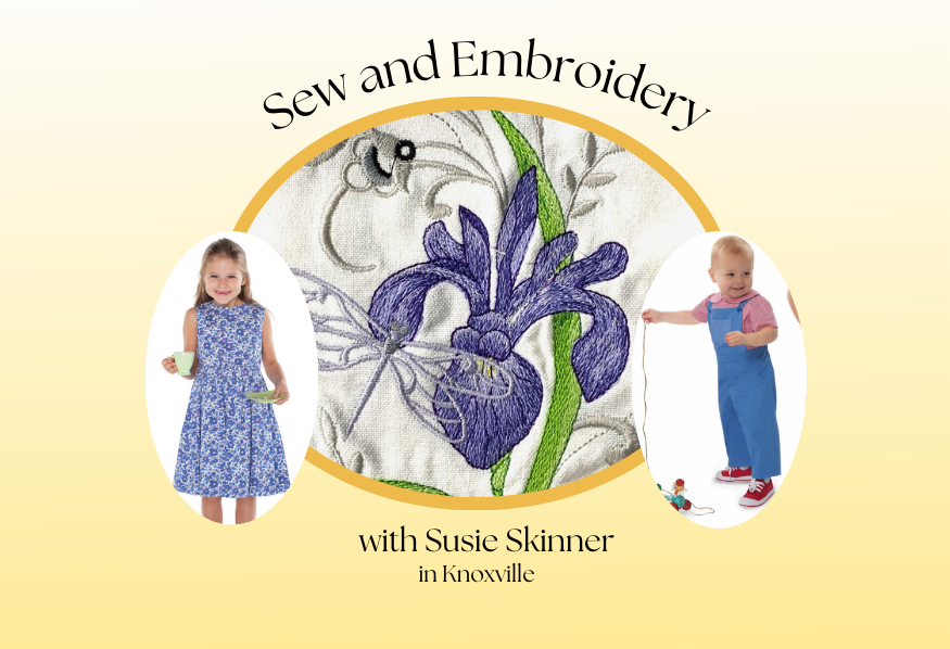 Smock, Sew & Embroidery with Susie in Knoxville