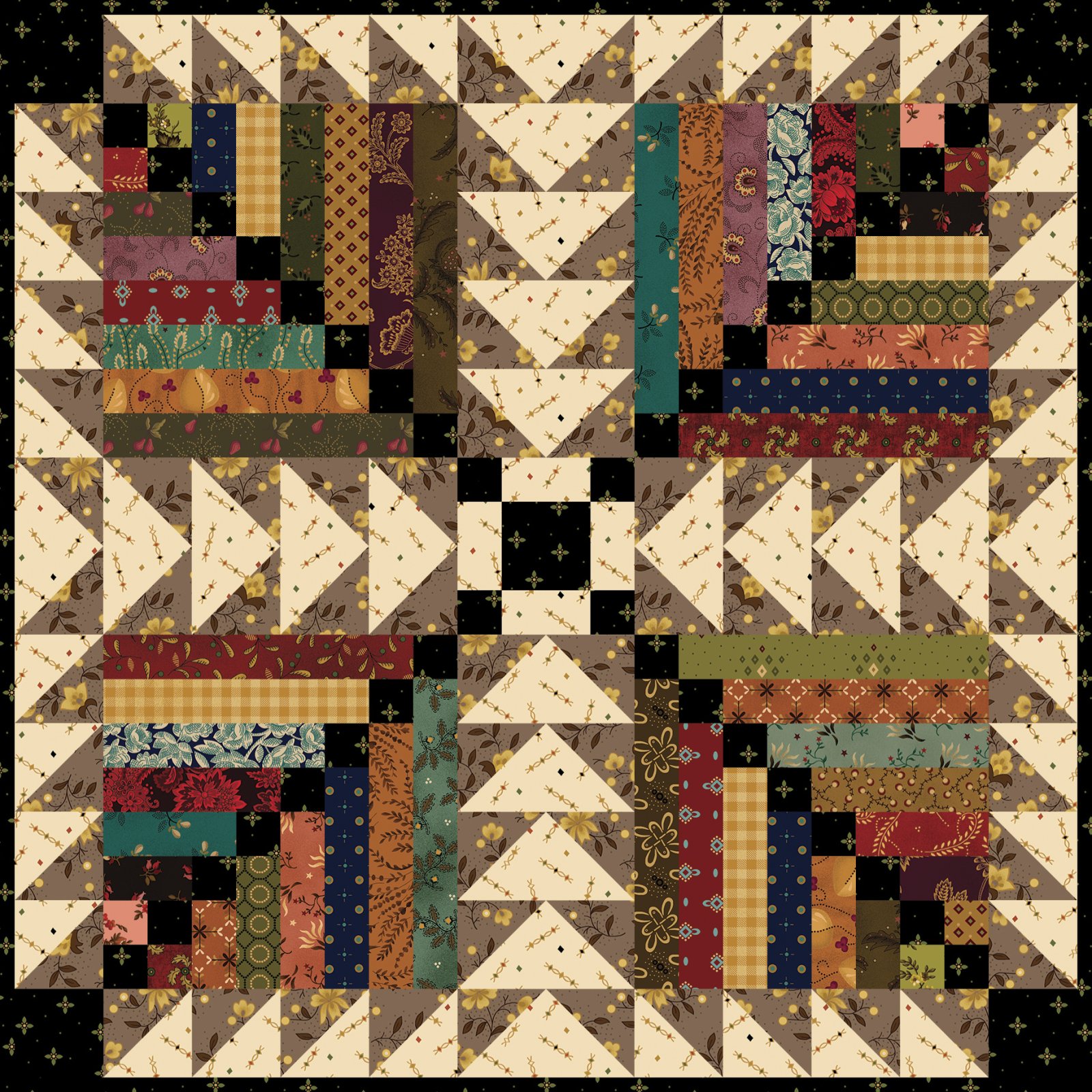 Topsy Turvy Quilt Kit