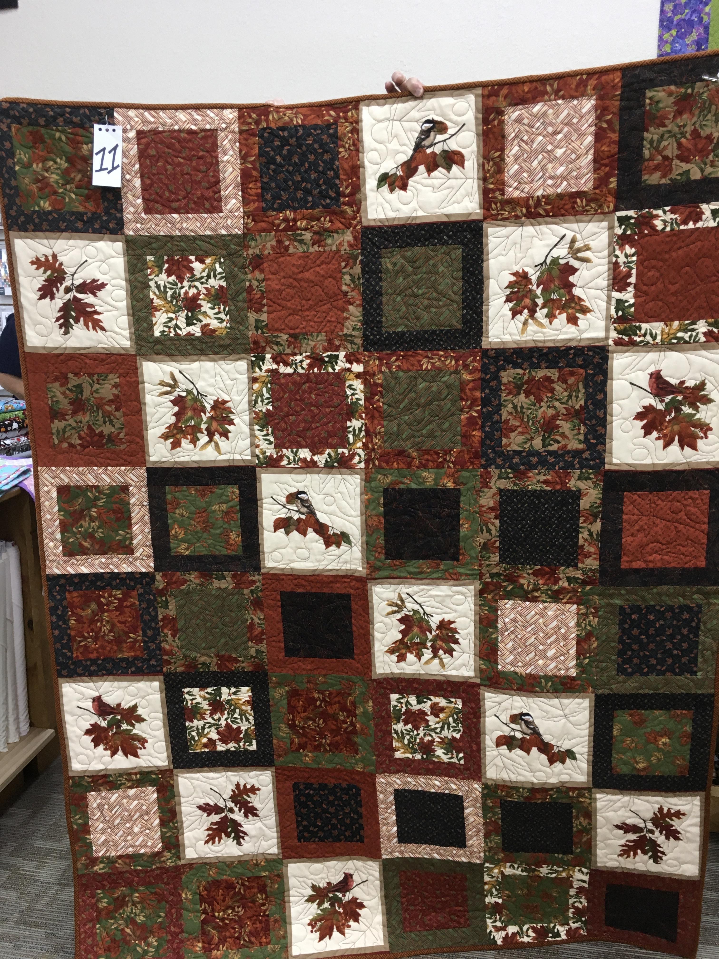 #11 Fall Flannel 54 x 72