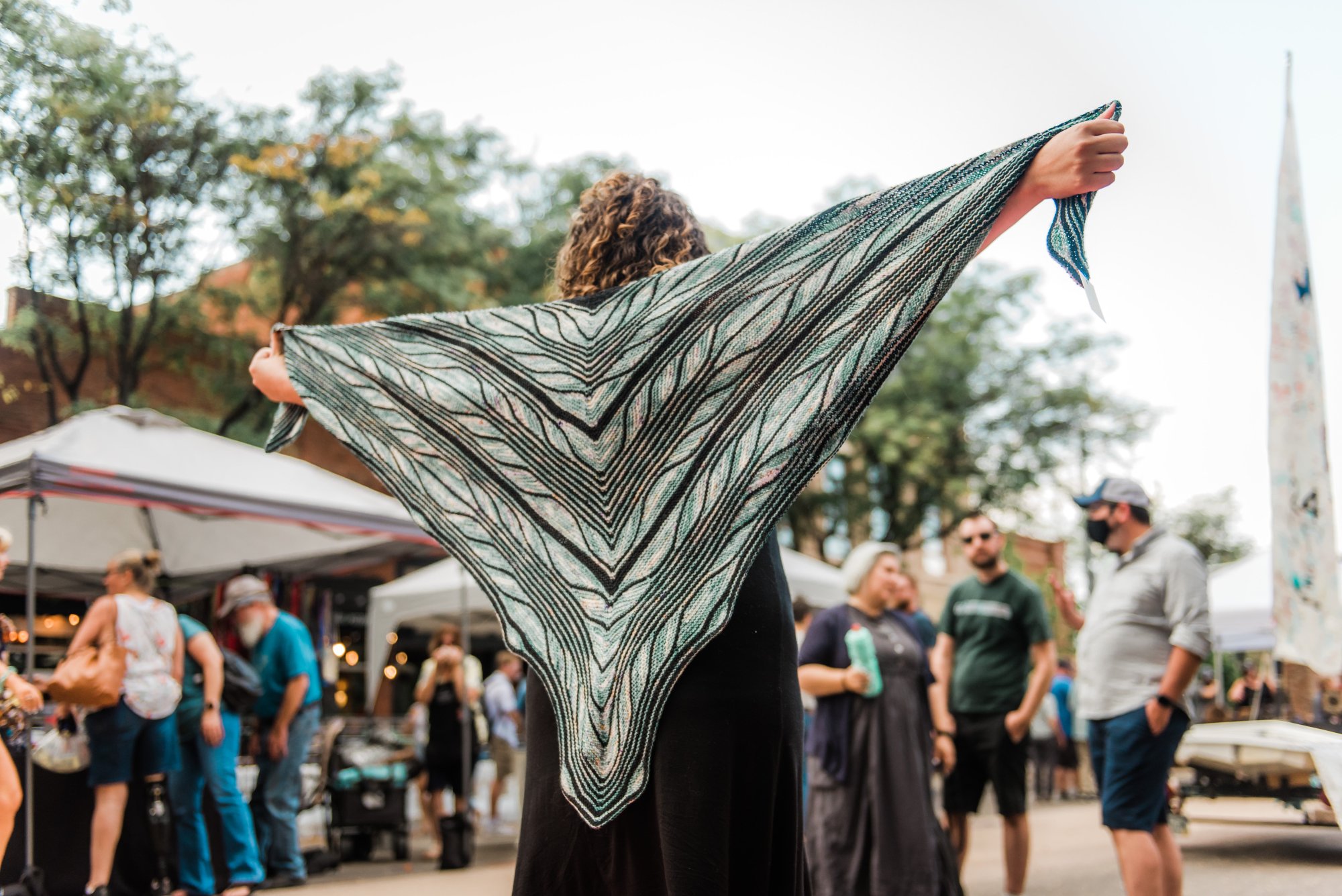 Papillon Butterfly Shawl KAL (via ZOOM)