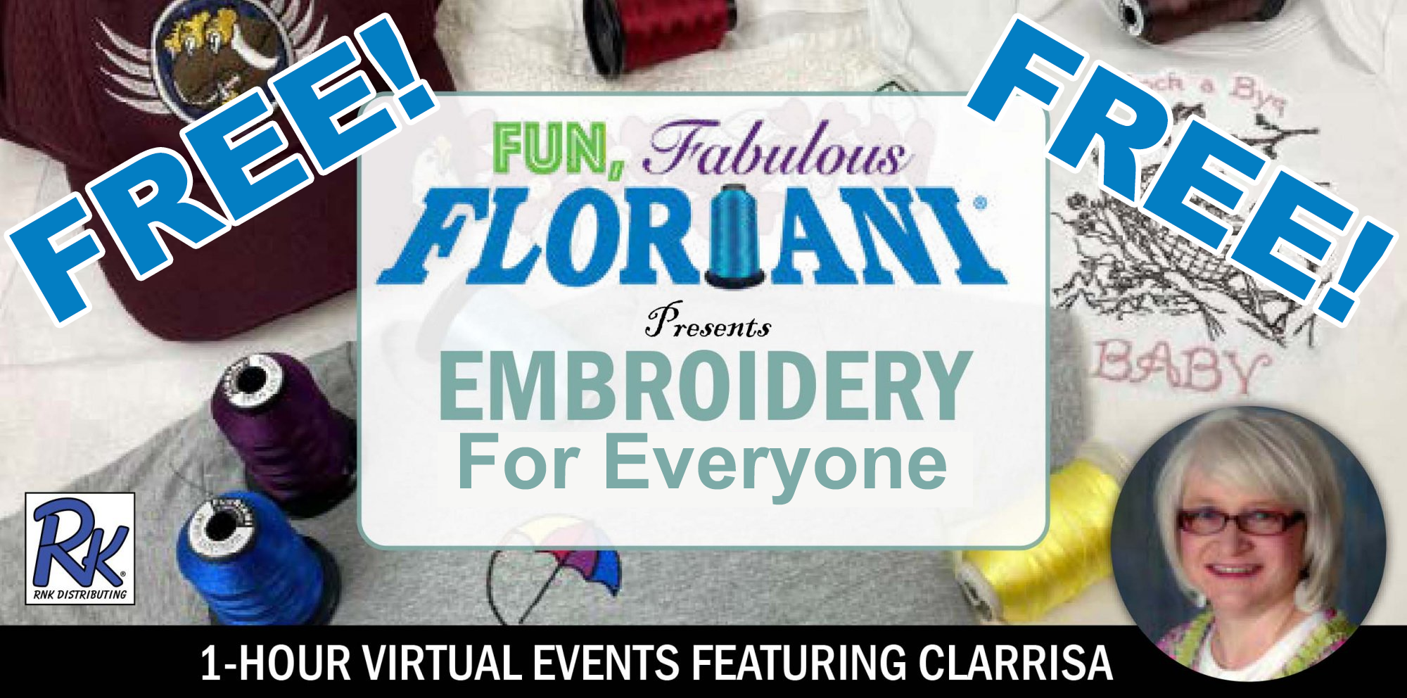 Virtual Fun - Fabulous Floriani Presents Embroidery for Everyone (6 ...
