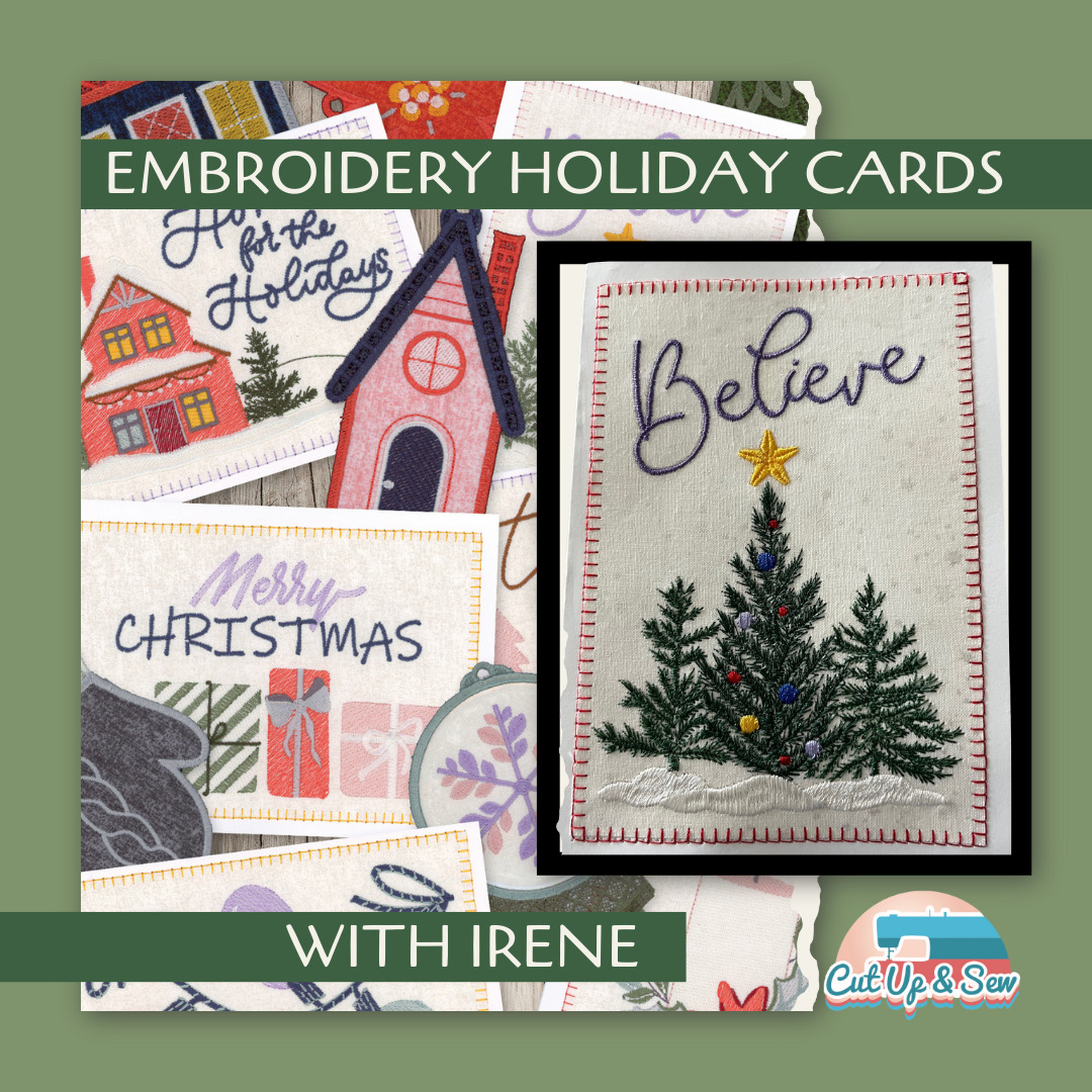 Embroidery Holiday Cards - SA