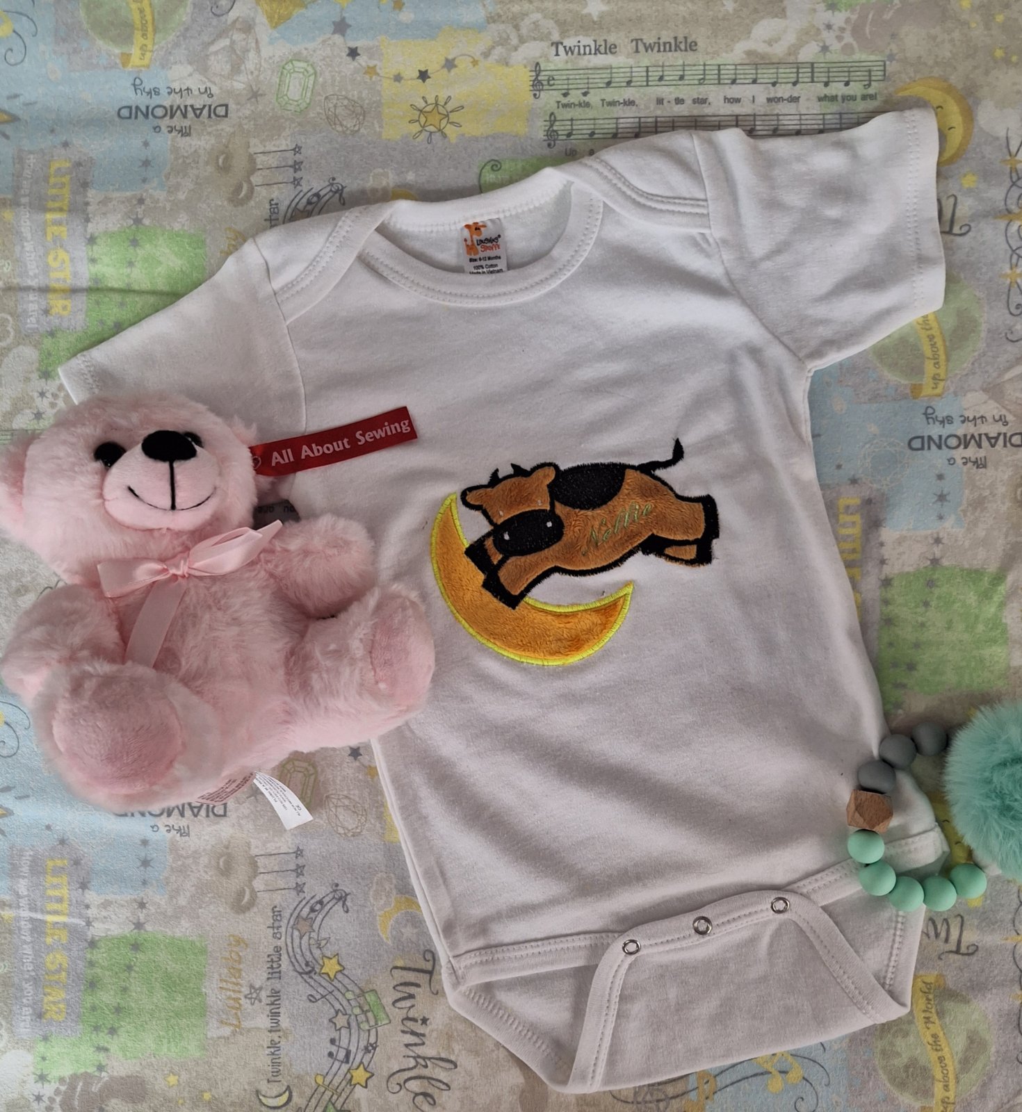 Onesie Embroidery Applique Class