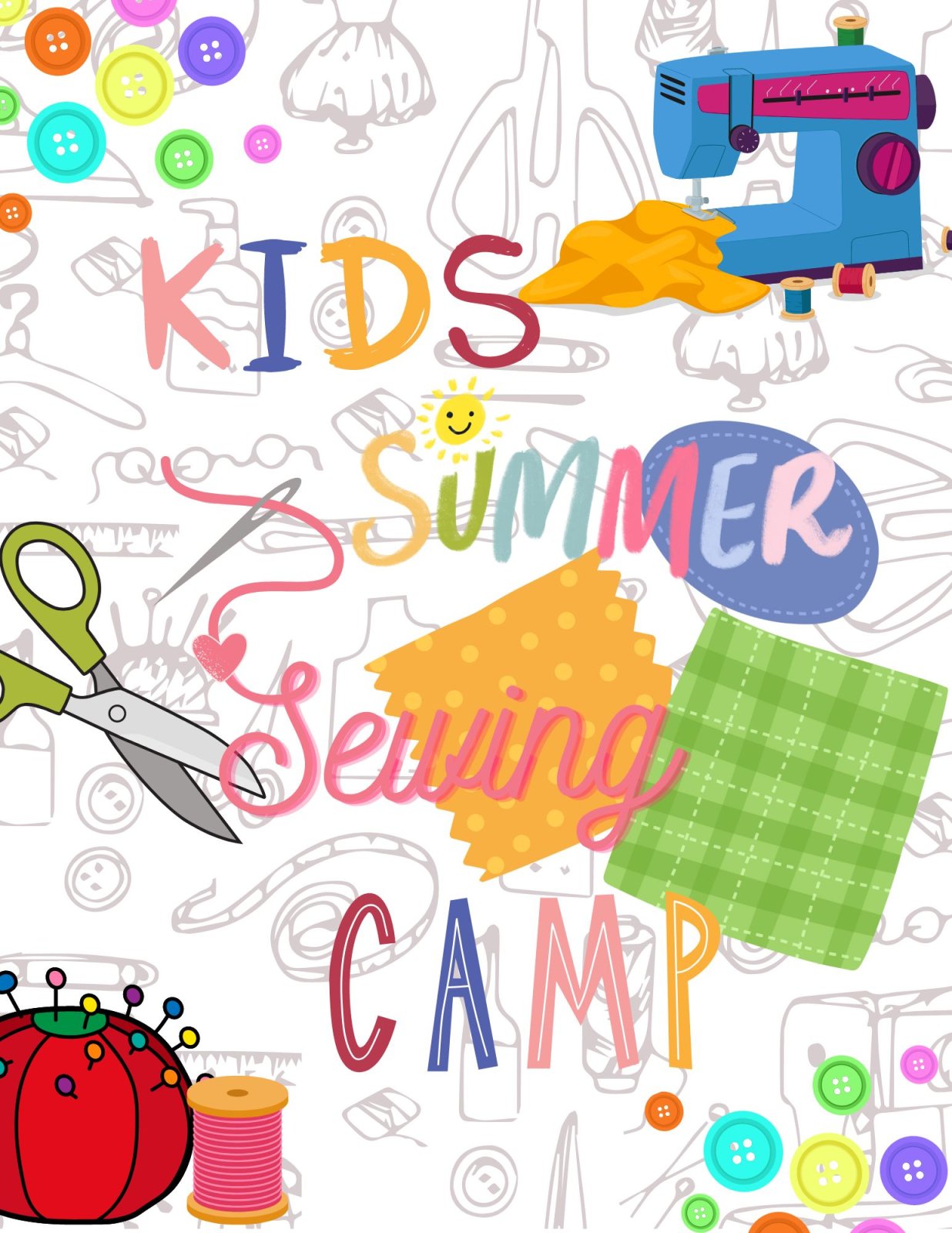 KIDS SUMMER SEWING CAMP