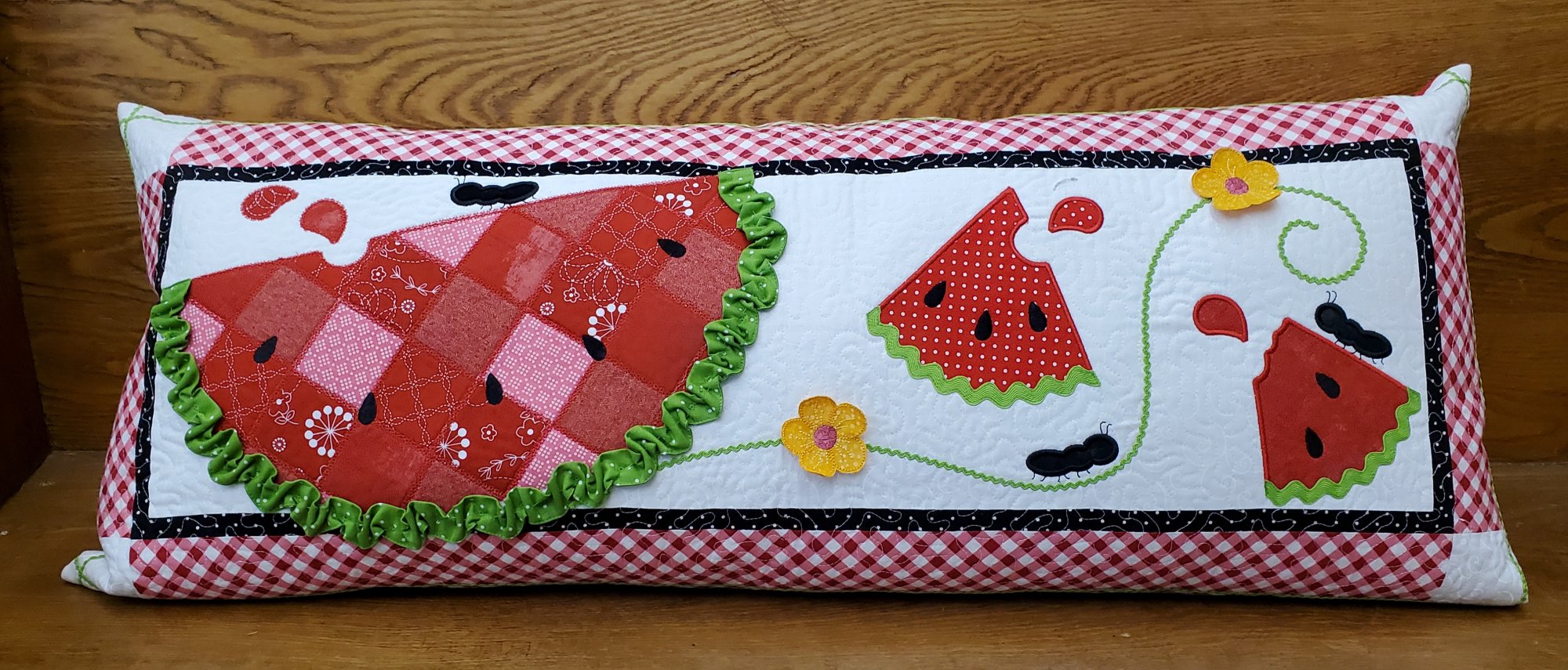 Kimberbell Bench Pillow Summer - Woodstock