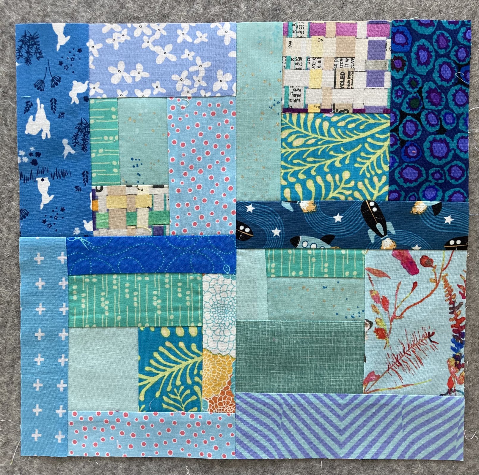 Scrappy Improv Piecing