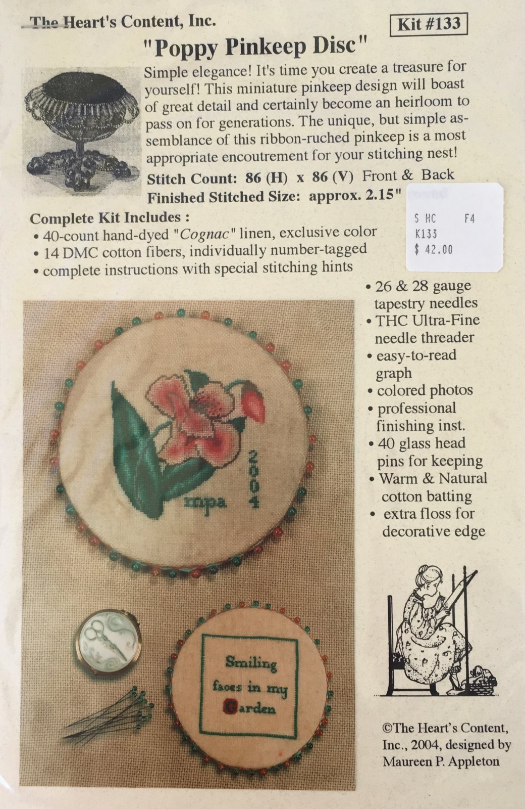 Poppy Pinkeep Disc Kit