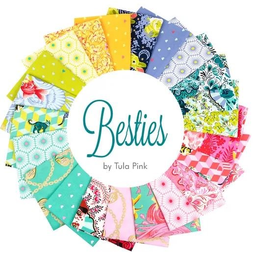Tula Pink BESTIES Fat Quarter Bundle (21pc) - 508122