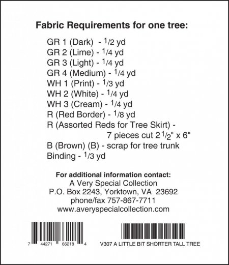 A Little Bit Shorter Tall Tree Class