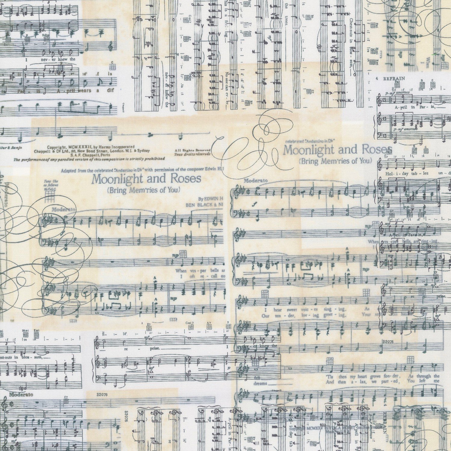Antique Sheet Music