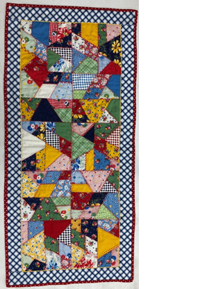 Crazy Quilt Table Runner