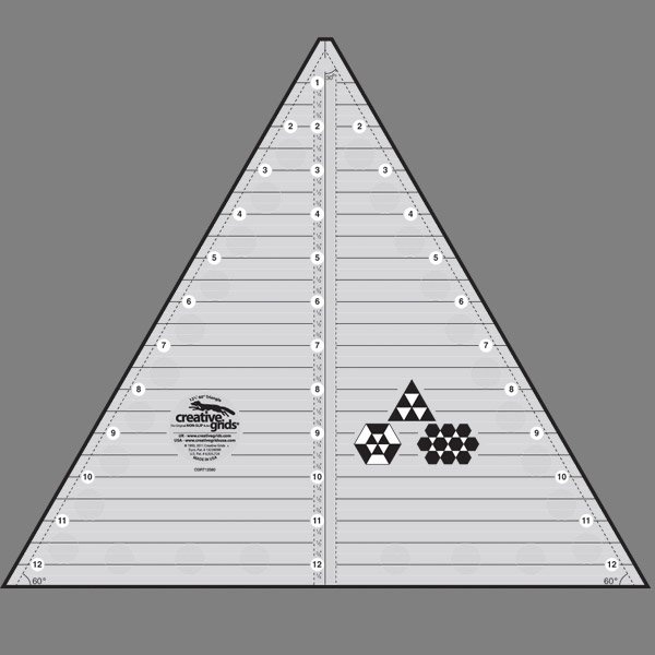 60 Degree Triangle 12 1 2