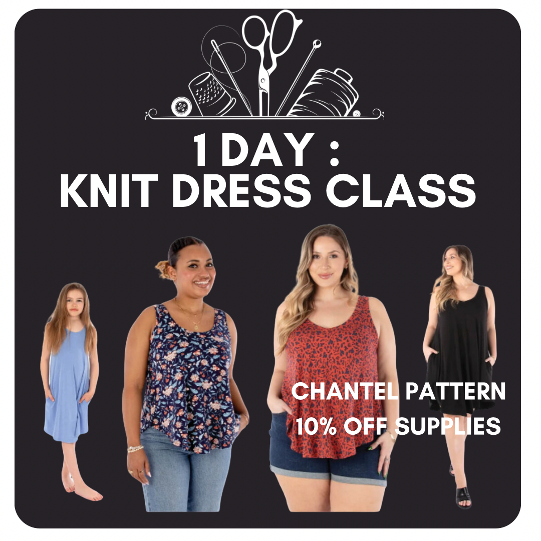 Sewing with Knit: Chantal Dress