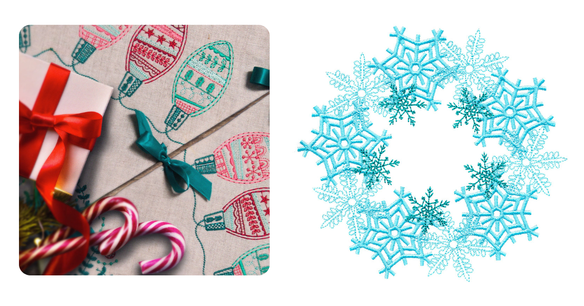 Holiday Towel Embroidery: Easy Holiday Projects (EHP)