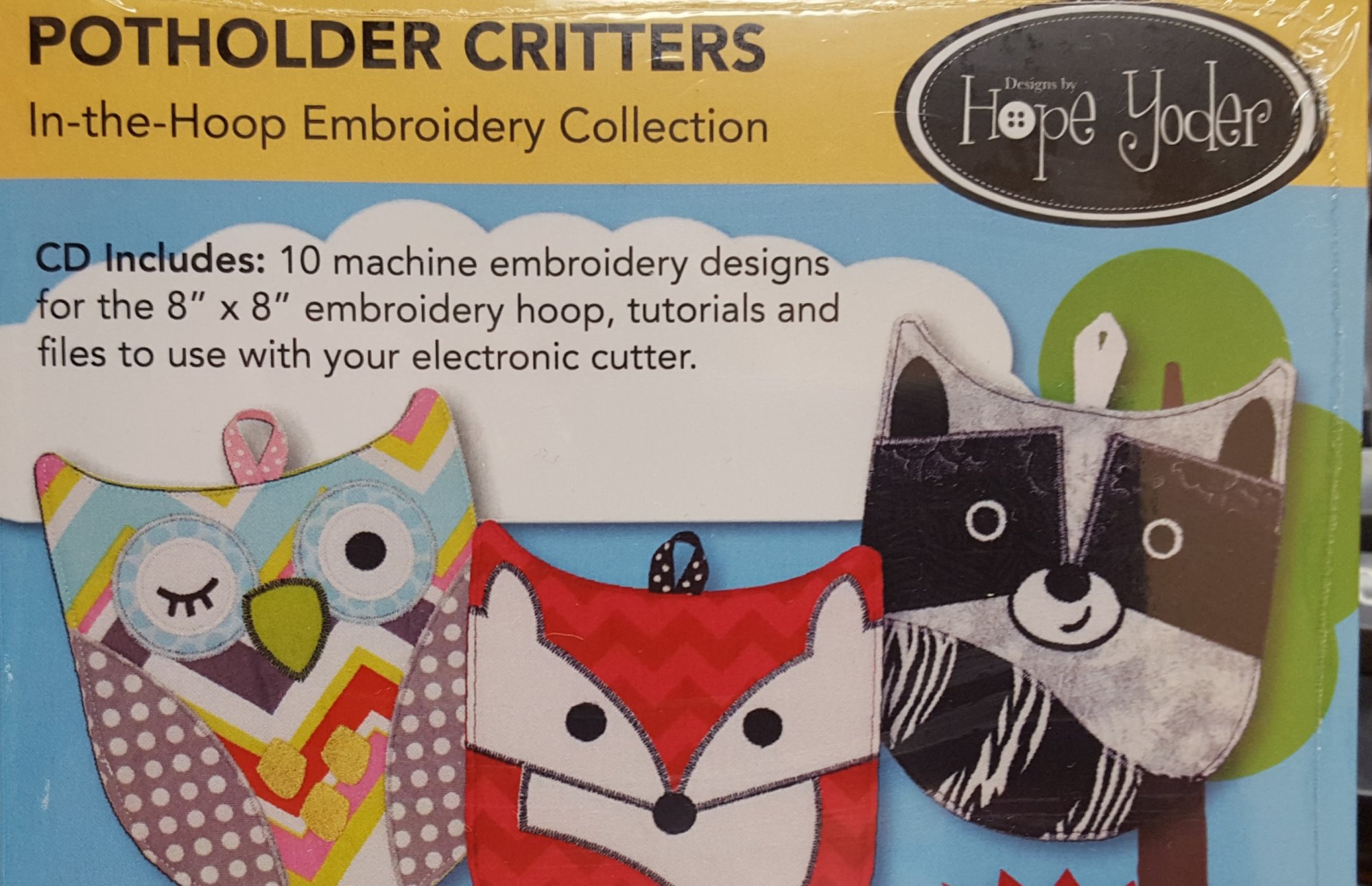 Come join us to make these ITH adorable critter potholders! You will ...