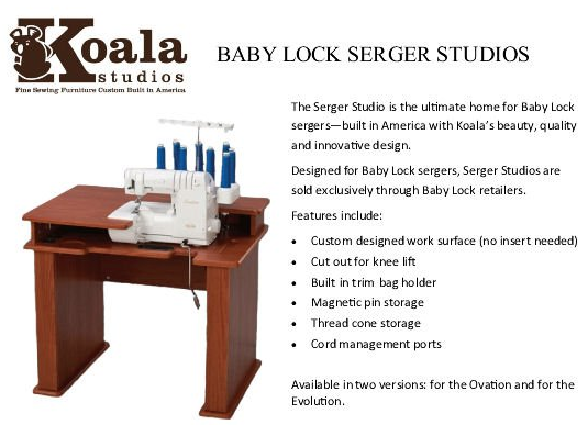 Babylock Ovation Serger Cabinet | Cabinets Matttroy