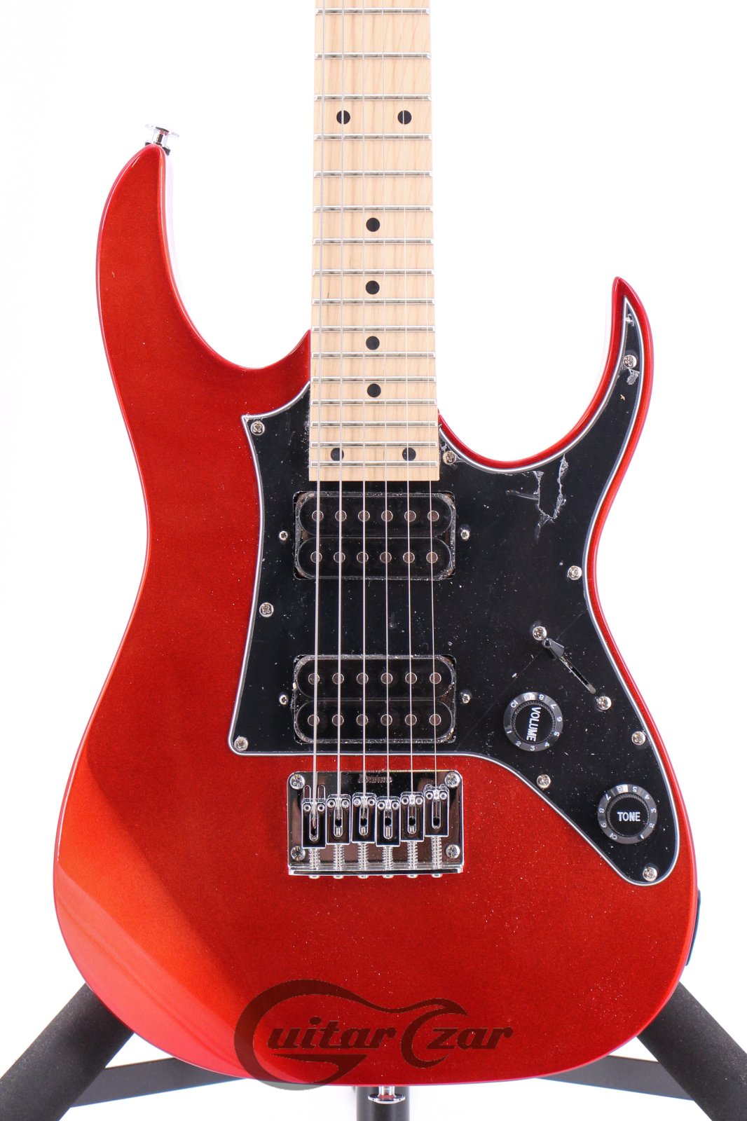 Ibanez Metallic Candy Apple Mikro Guitar GRGM21MCA