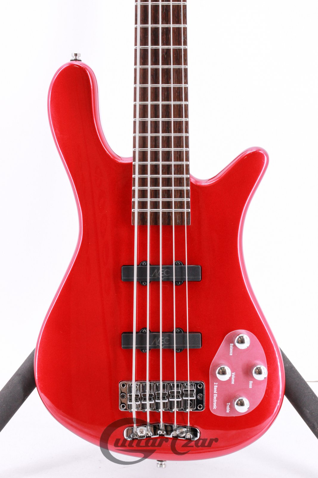 Warwick Rockbass Streamer LX-5 Metallic Red High Polish Electric Bass