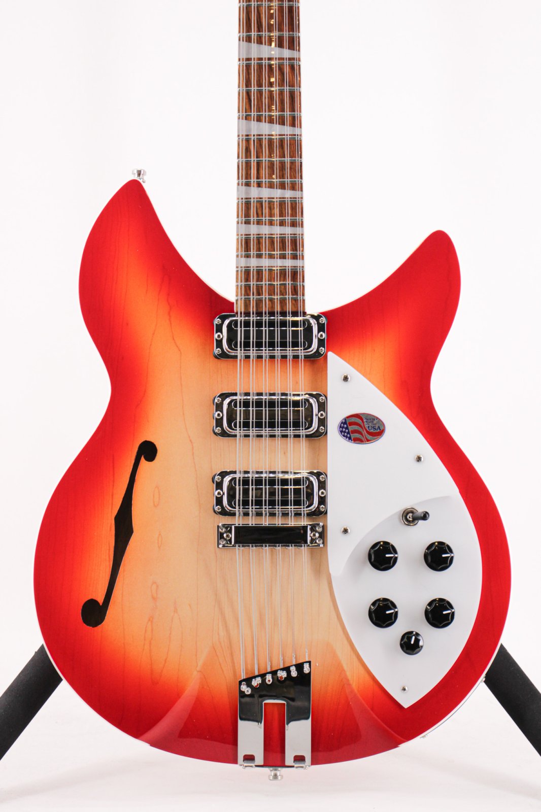 Rickenbacker 1993Plus 12-String Semi-Hollow Guitar Fireglow