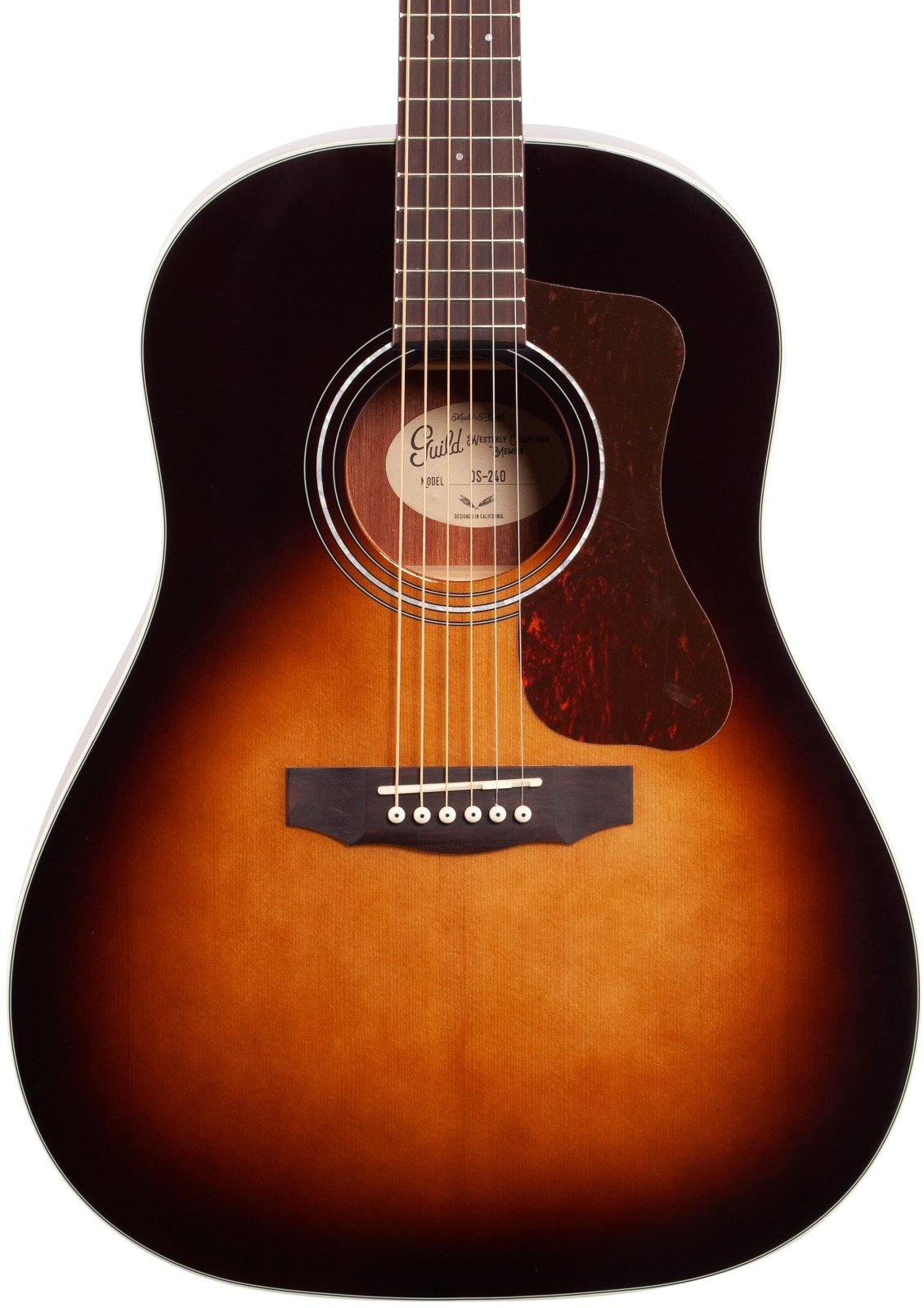 Guild DS-240 Memoir Slope Shoulder Vintage Sunburst