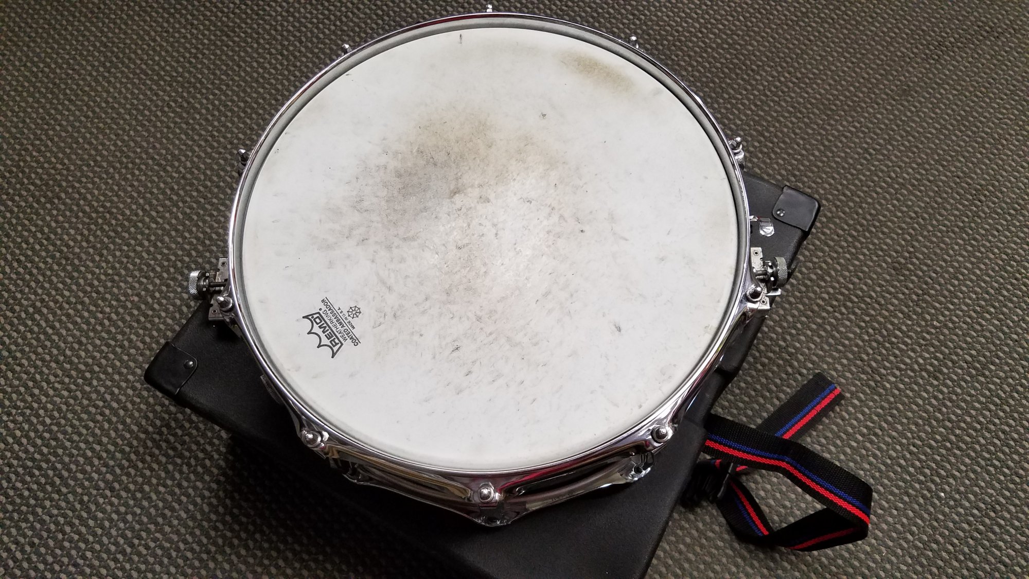 1971 Ludwig Dual Action Throw Off Snare Drum with Case - 373553