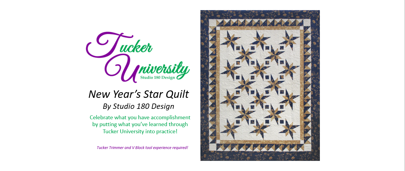 New Year's Star Quilt by Studio 180 - LEXINGTON