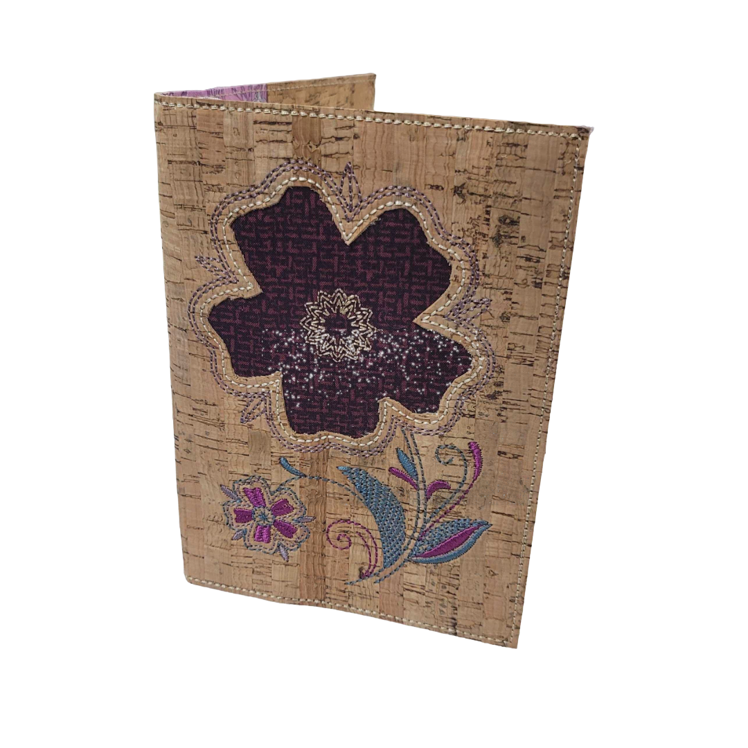 In-The-Hoop Reverse Applique Notebook Cover - Lexington