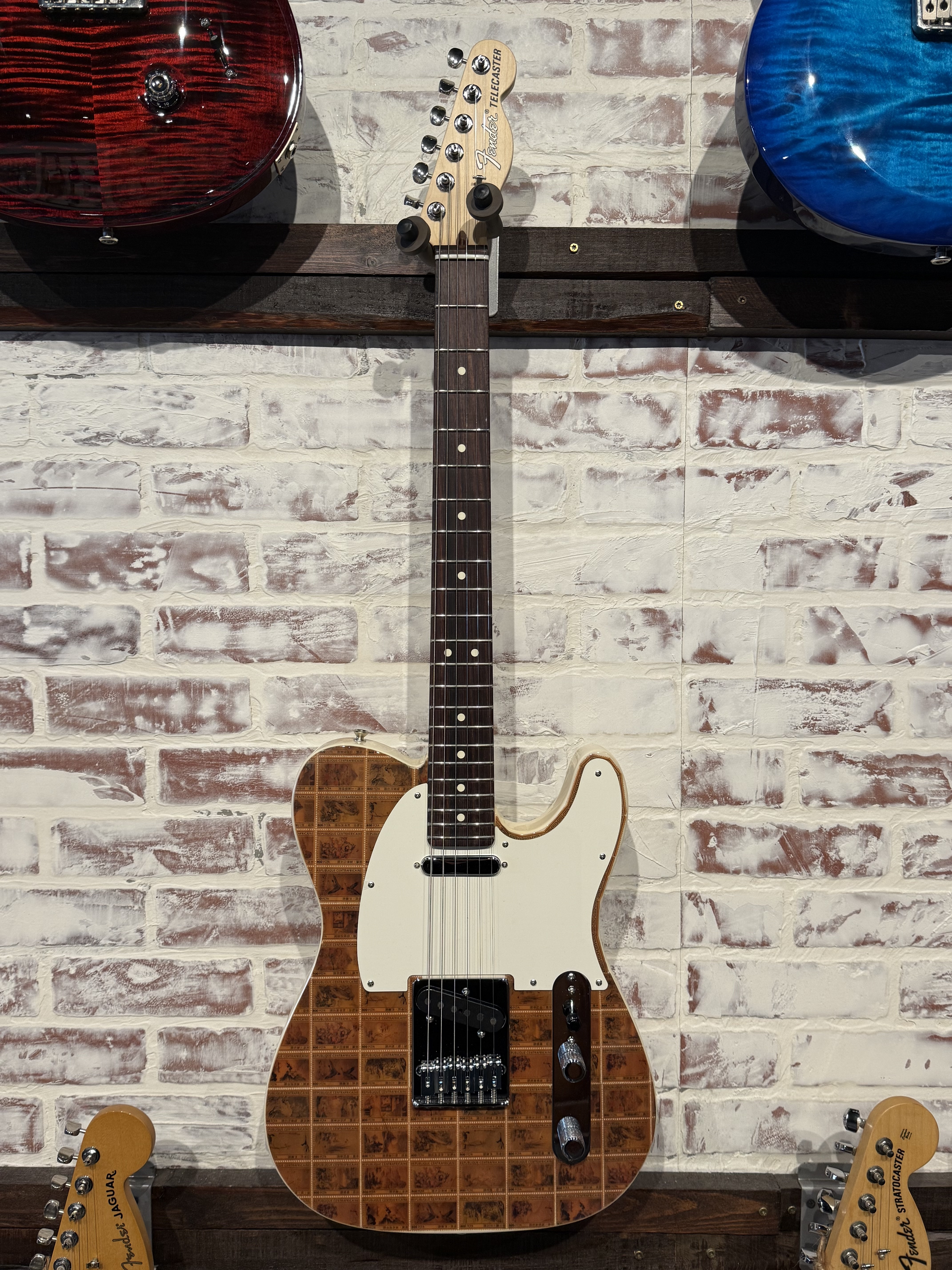 Fender A. Mooney Custom Shop World Stamp Collection Telecaster ...