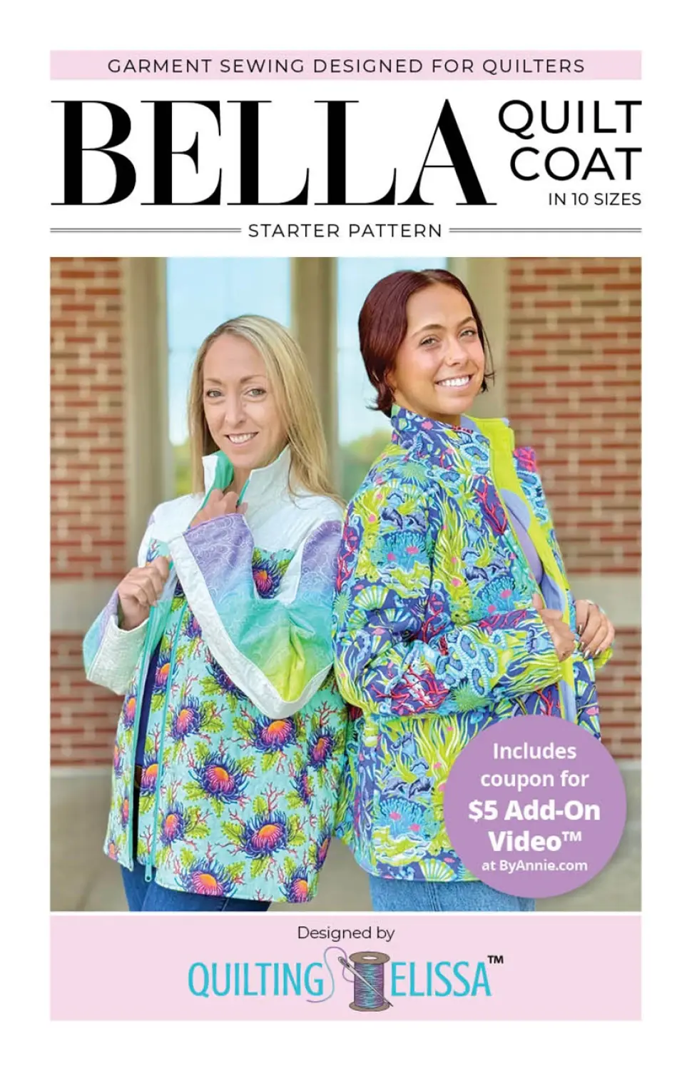 Bella Quilt Coat Pattern - 815217023670