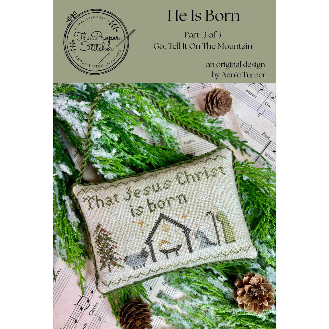 He is Born (Go, Tell It On The Mountain Series) Part 3 of 3 Cross ...