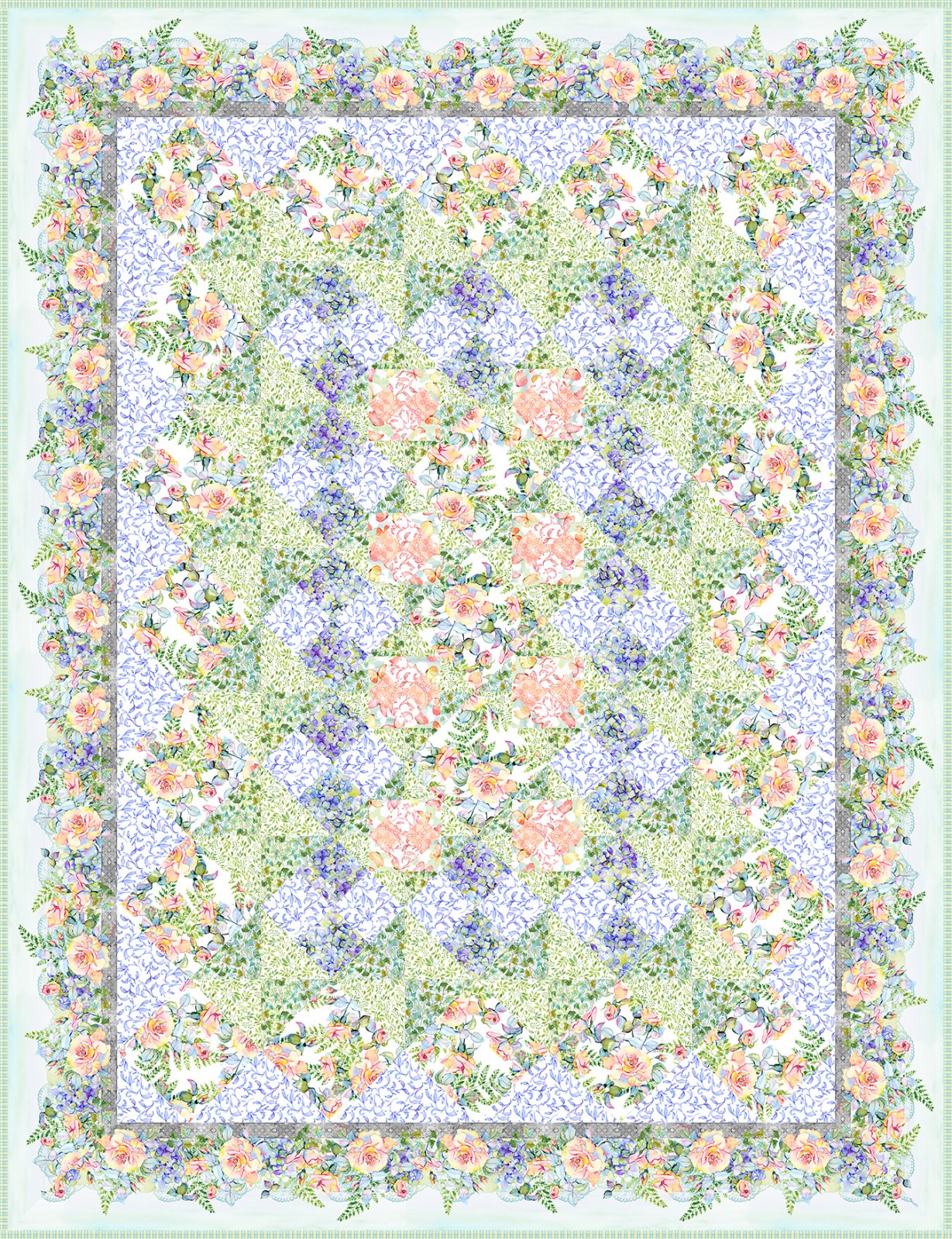 Border Print Fabrics