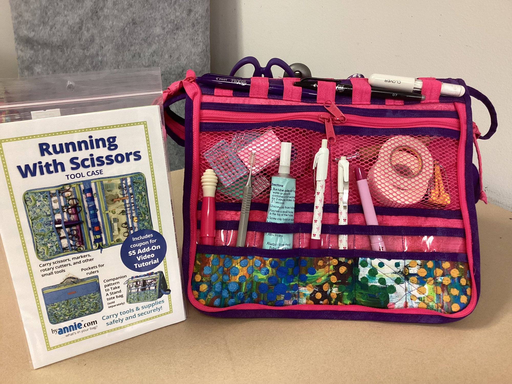 Running With Scissors Organizer Bag