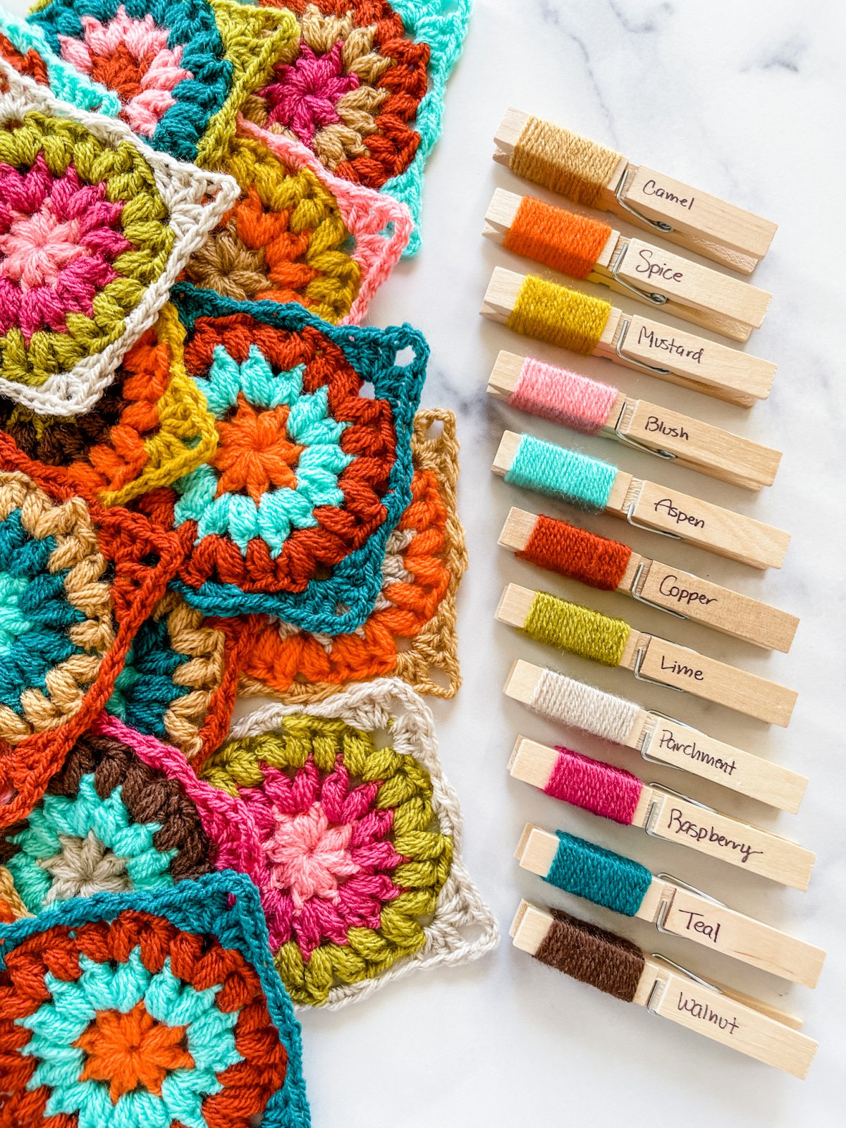 YARNIVAL Hooked on Color: 10 Color Palette Shortcuts