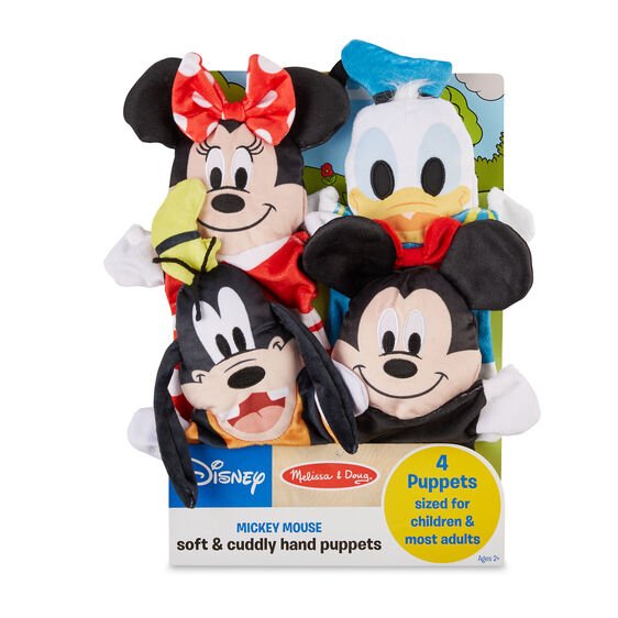 Disney Mickey Mouse & Friends Soft & Cuddly Hand Puppets - 000772075510
