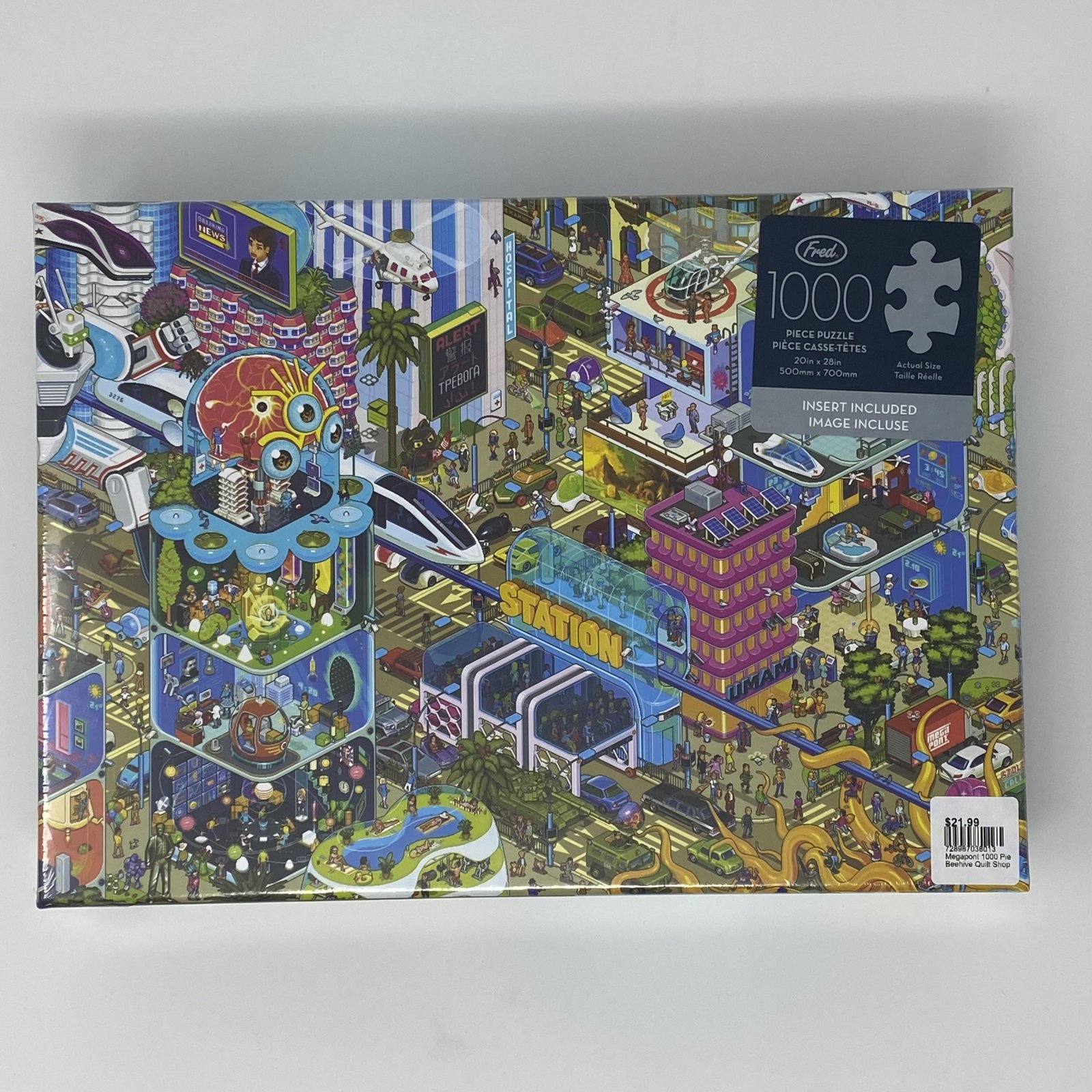 Megapont 1000 Piece Puzzle 728987038013