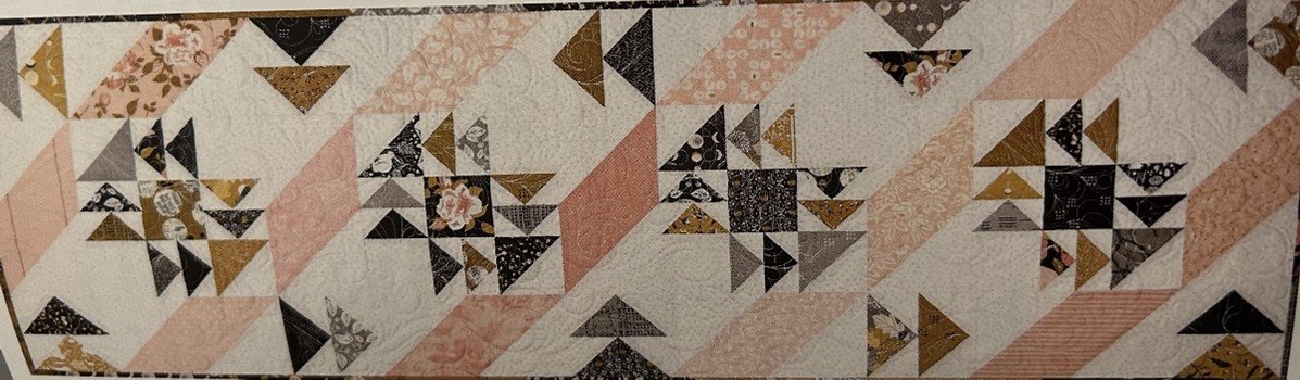 Small Quilt Projects with Jo: (APR) Birmingham Tablerunner - San Marcos