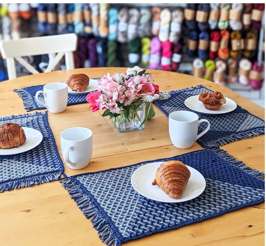 Knitted Woven Placemat
