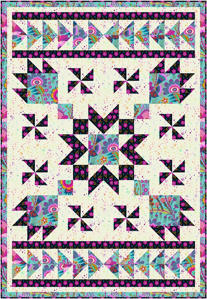 SSQ: Show Stopper Quilt Class: a 3 yard Quilt Combo!