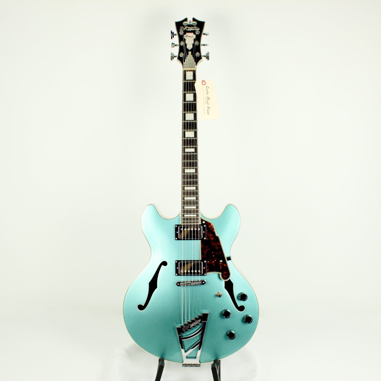 D Angelico Premier Dc Semi Hollow Electric Guitar Used