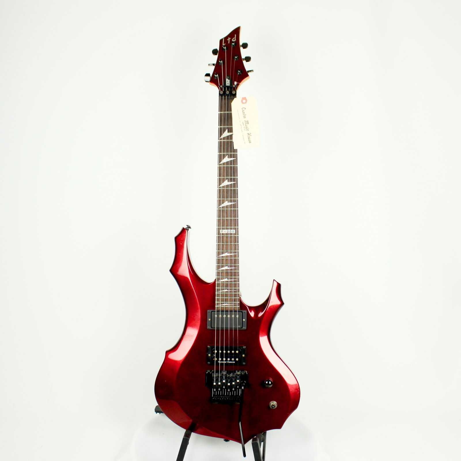 ESP LTD F-200 Electric Guitar w/Hardshell Case, Red (USED)