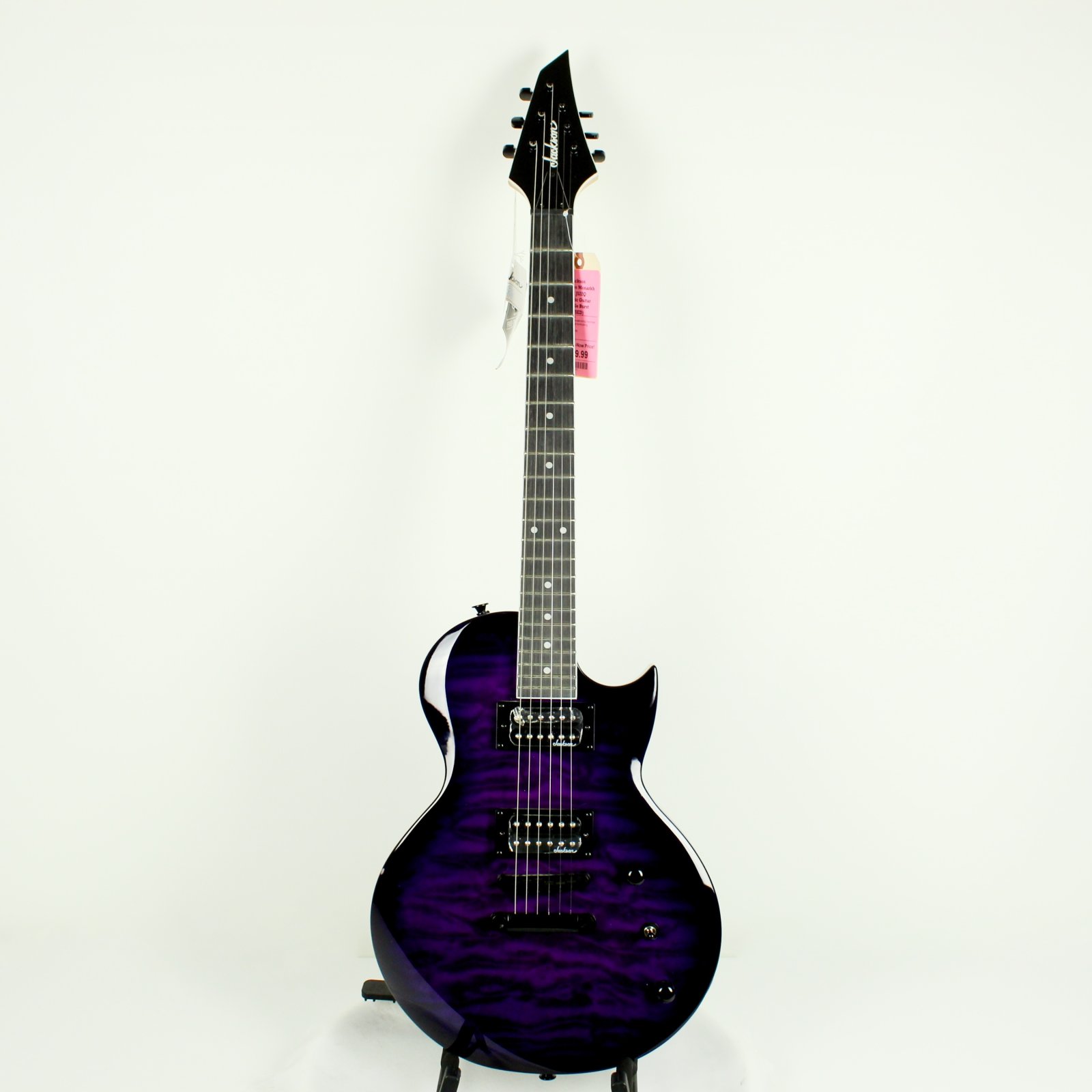 Jackson JS Series Monarkh SC JS22Q Electric Guitar, Purple Burst (USED)