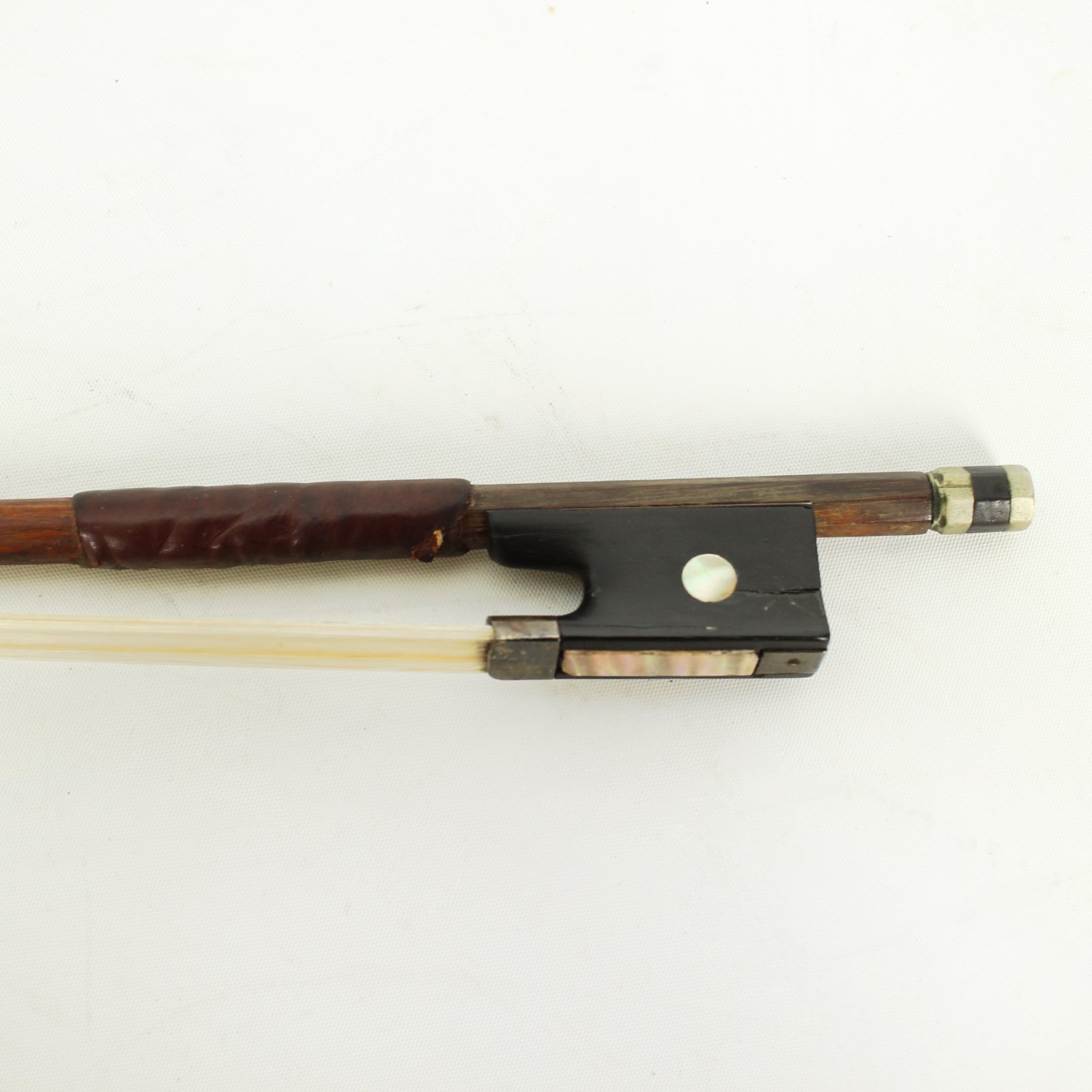 violin bow silver tip