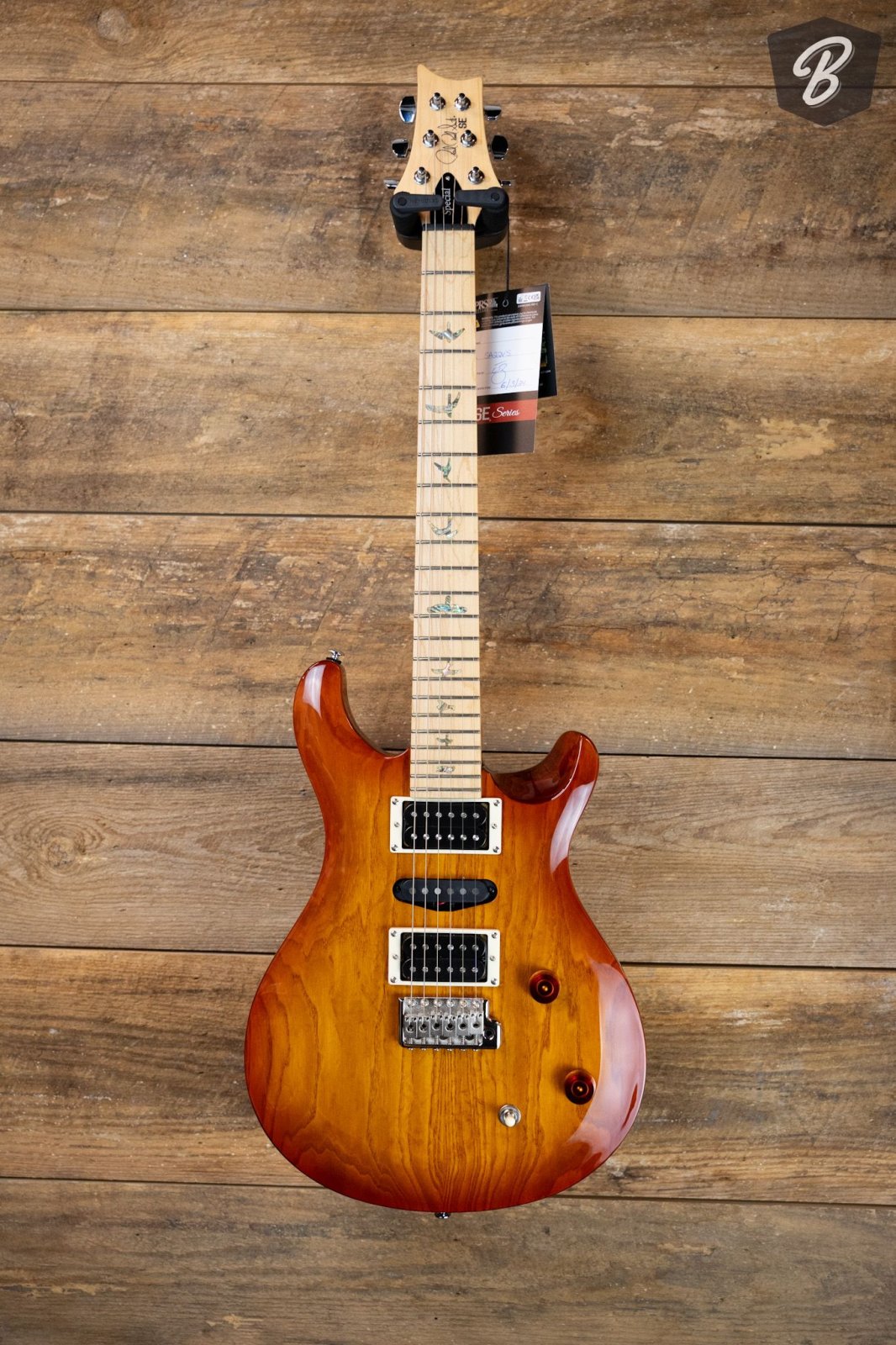 PRS SE Swamp Ash Special 22 Bolt-On in Vintage Sunburst - 78945612